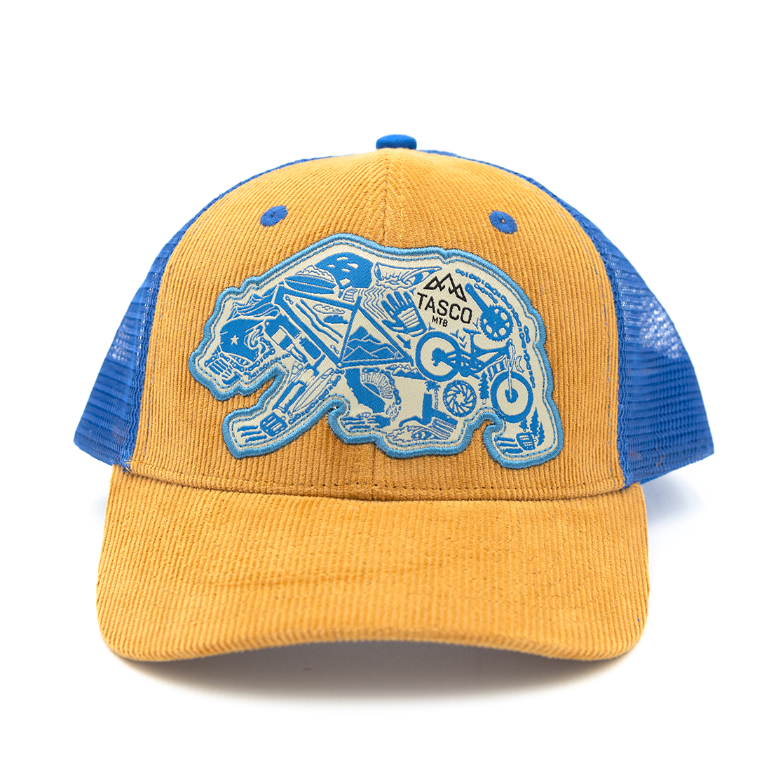 Snapback Hat - Gear Bear (Corduroy) – TASCO